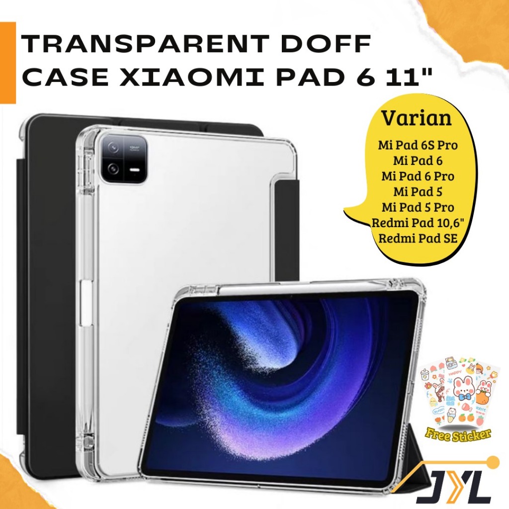 Jual Case Xiaomi Pad 6/6s Pro Case MI Pad 5 Pro 6 wtih Holder Stylus ...