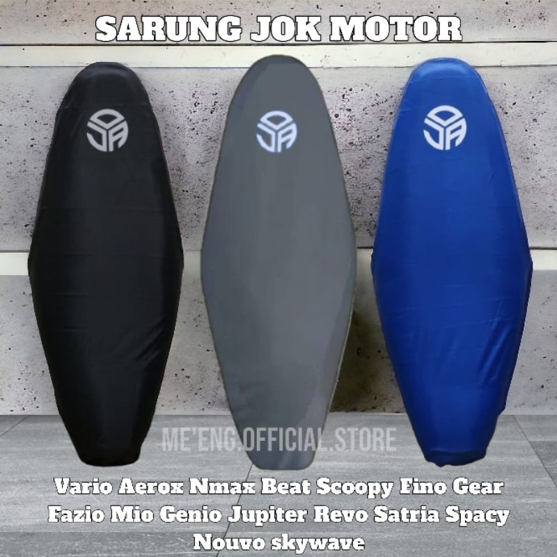 Jual SARUNG JOK MOTOR / COVER JOK / VARIO. NMAX. BEAT. AEROX. MIO ...