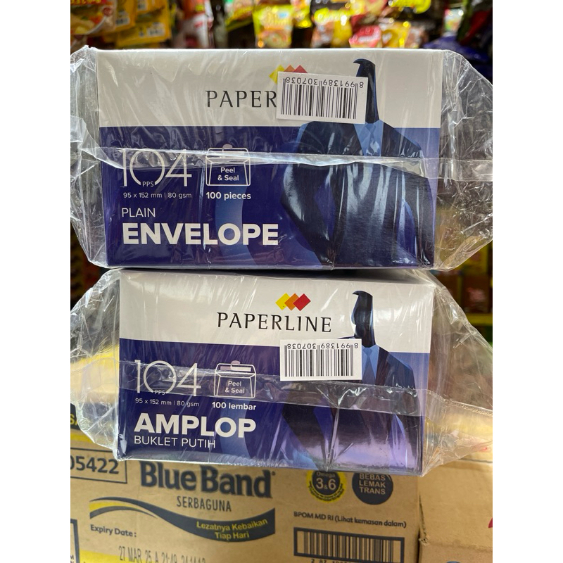 Jual AMPLOP PAPERLINE 104 ( ISI 100 LEMBAR ) | Shopee Indonesia