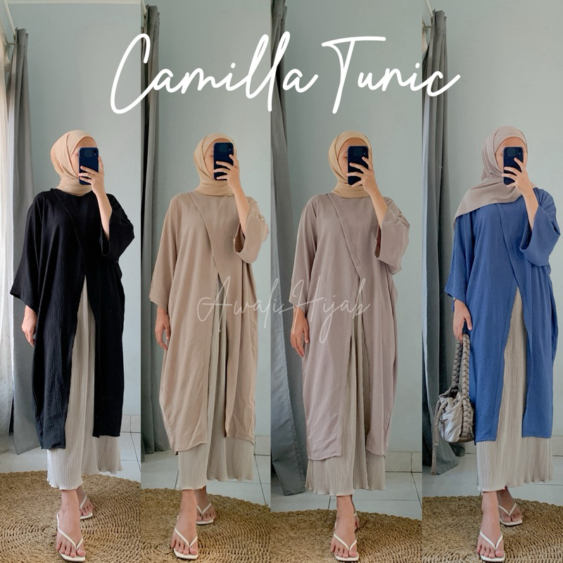 Jual AWALI HIJAB | Camilla Tunic | Shopee Indonesia