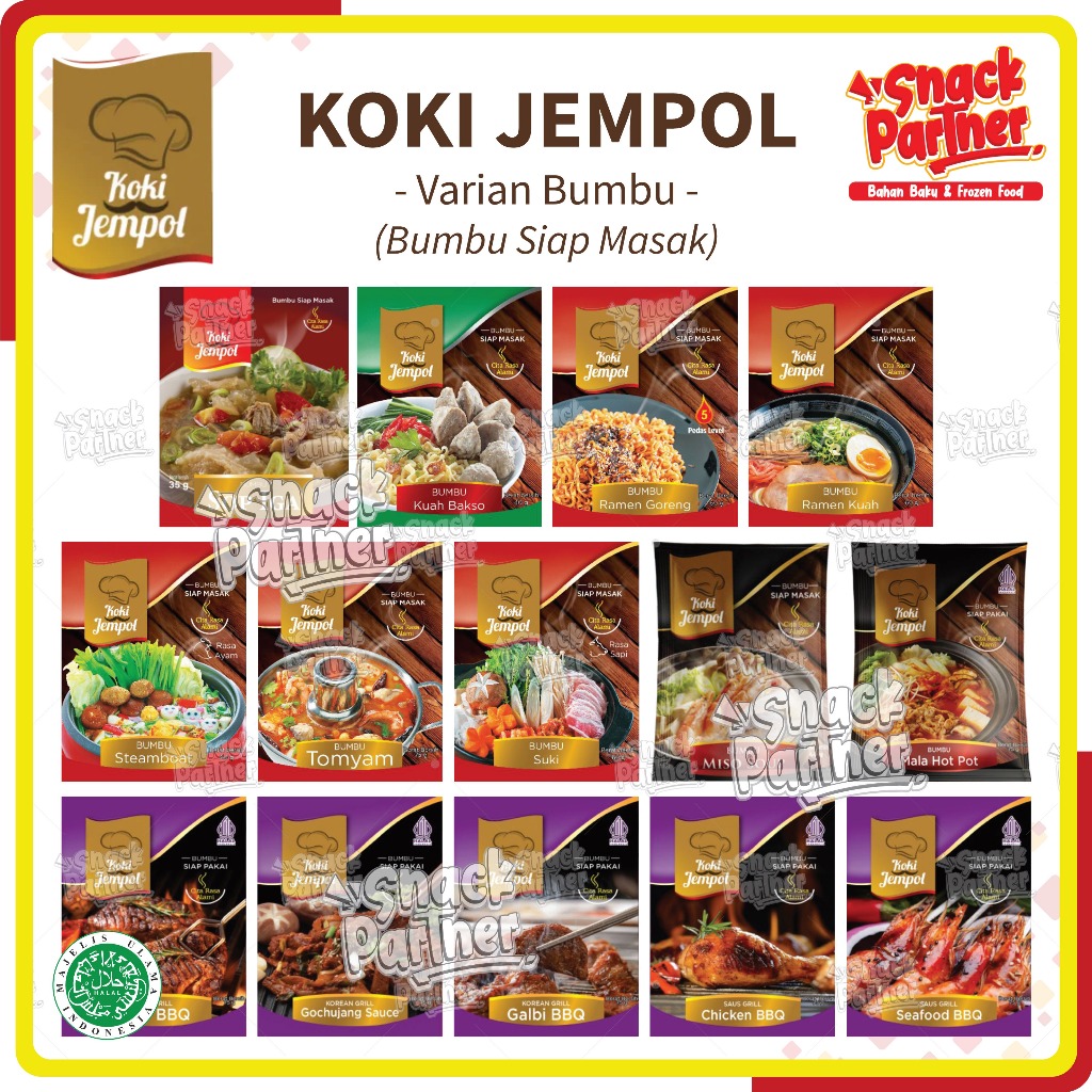 Jual KOKI JEMPOL | BUMBU MASAK @ Sachet - Sop Iga Kuah Bakso Ramen ...