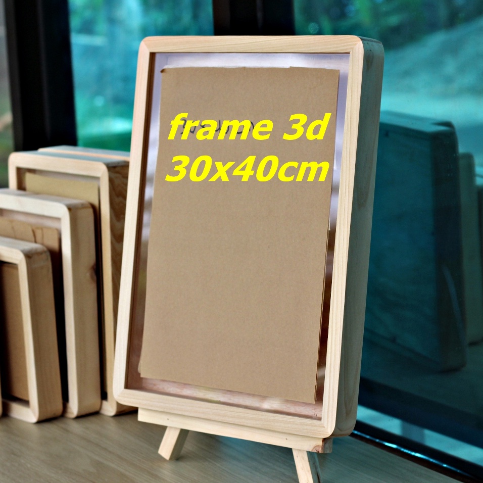 Jual KODE S28D Figura frame foto Bingkai Kayu ukuran A3 3x4 sudut ...
