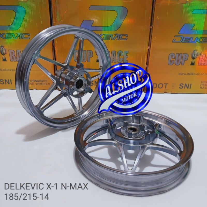 Jual VELG RACING DELKEVIC X-1 X1 YAMAHA NMAX NEW NMAX OLD 185/215 RING ...
