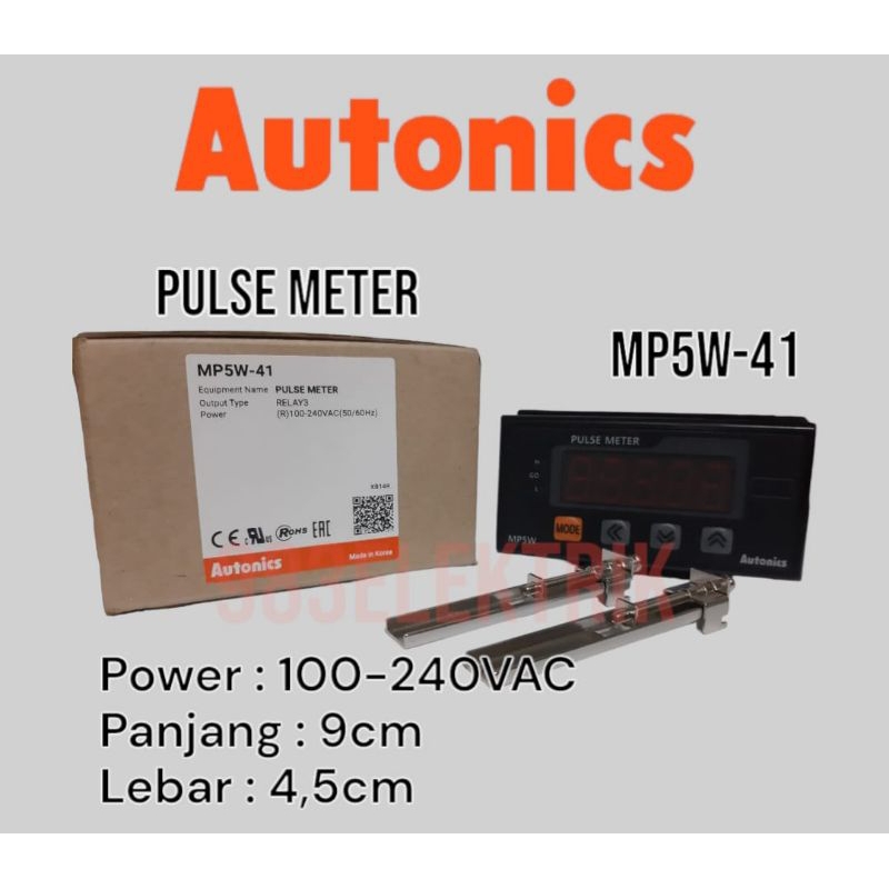 Jual autonics pulse meter mp5w-41 | Shopee Indonesia