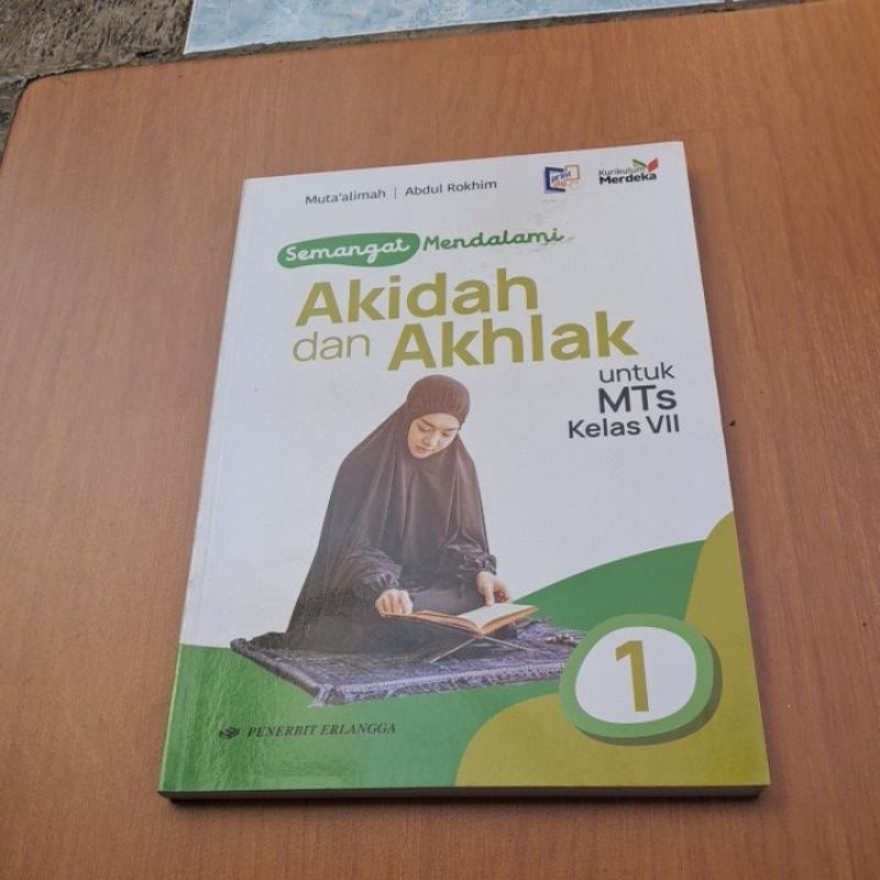 Jual Semangat Mendalami Akidah dan Akhlak untuk mts kelas VII kurikulum merdeka original ...