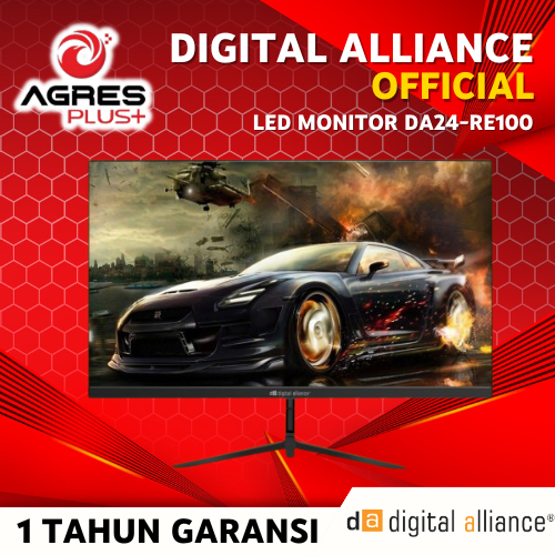 Jual Monitor LED DIGITAL ALLIANCE 24" Inch IPS 1080p FHD 99% SRGB 100Hz ...