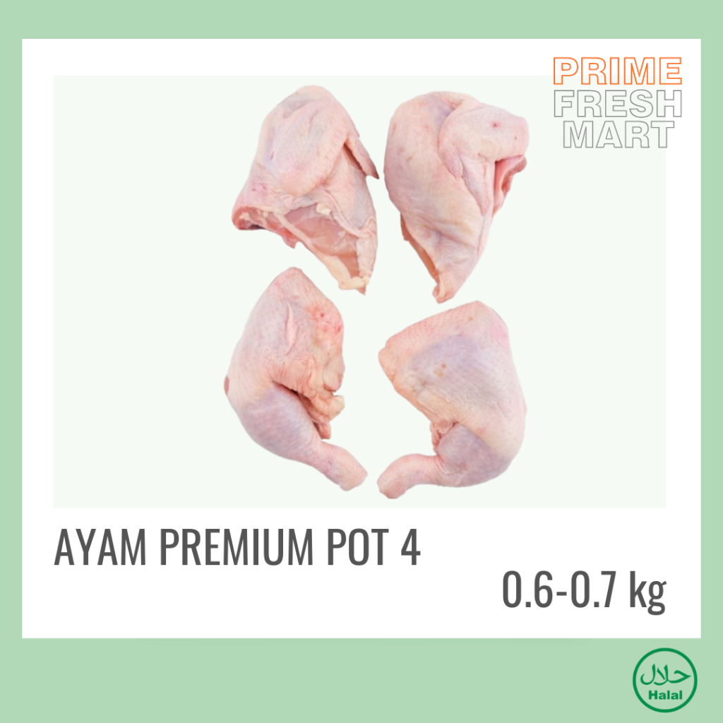 Jual Ayam Potong Premium Berat Bersih Mulai Dari 600gr-1kg | Ayam Muda ...