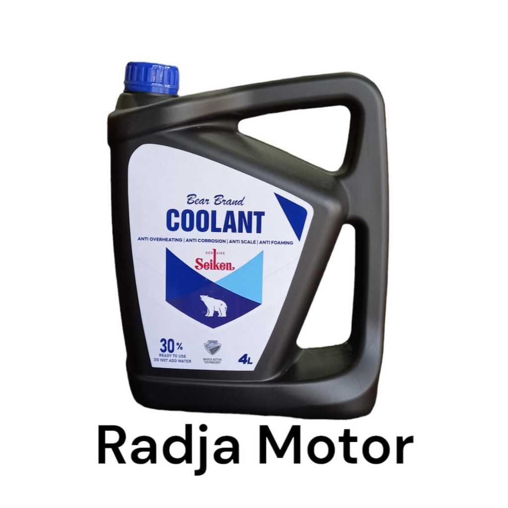 Jual coolant air radiator blue biru honda merk SEIKEN 4 liter 30% ...