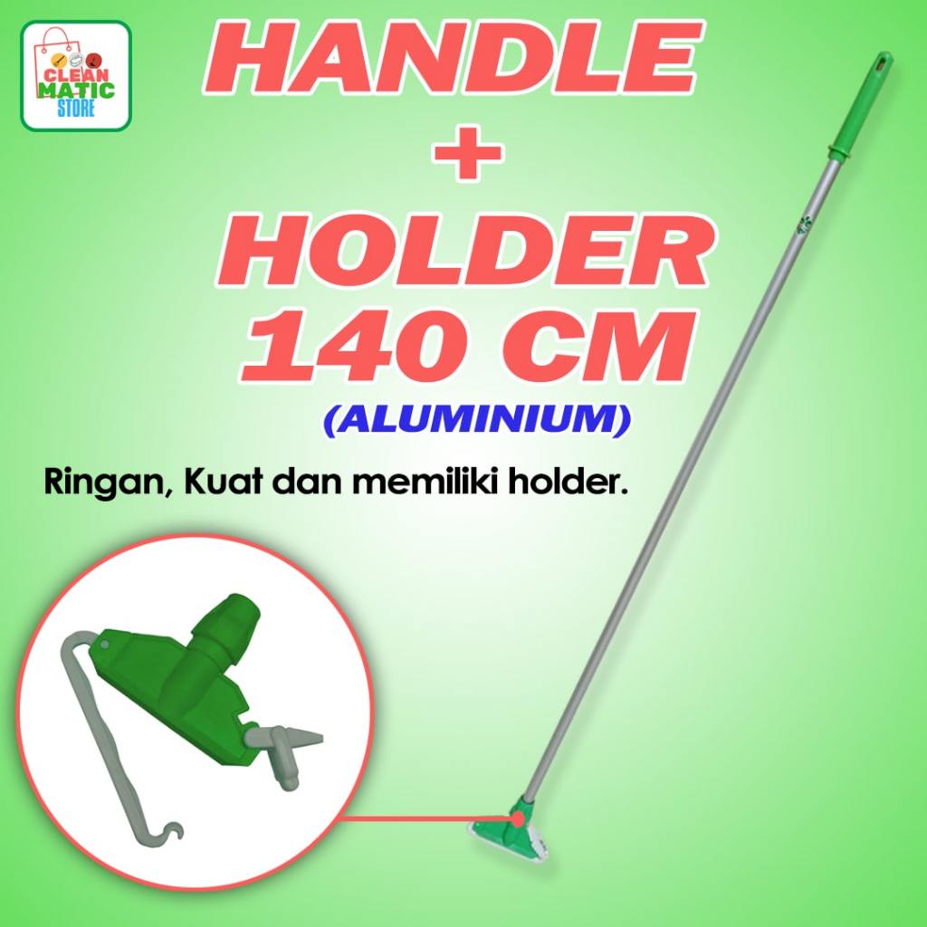 Jual Clean Matic - STICK + HOLDER ( GAGANG DAN FRAME UNTUK BASIC MOP ...