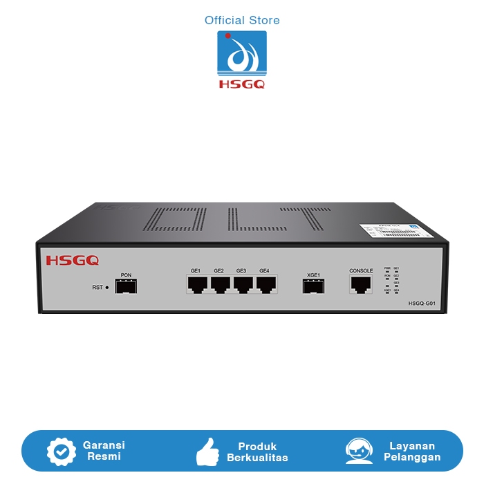 Jual HSGQ G01ID GPON OLT 1*GPON+4*GE+1*10G SFP+ Optical Fiber | Shopee Indonesia