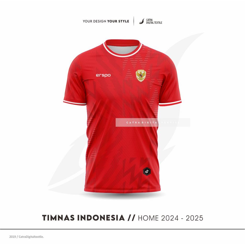Jual Jersey Timnas Indonesia 2024 - 2025 (Free Custom Nameset dan Nopung) | Shopee Indonesia