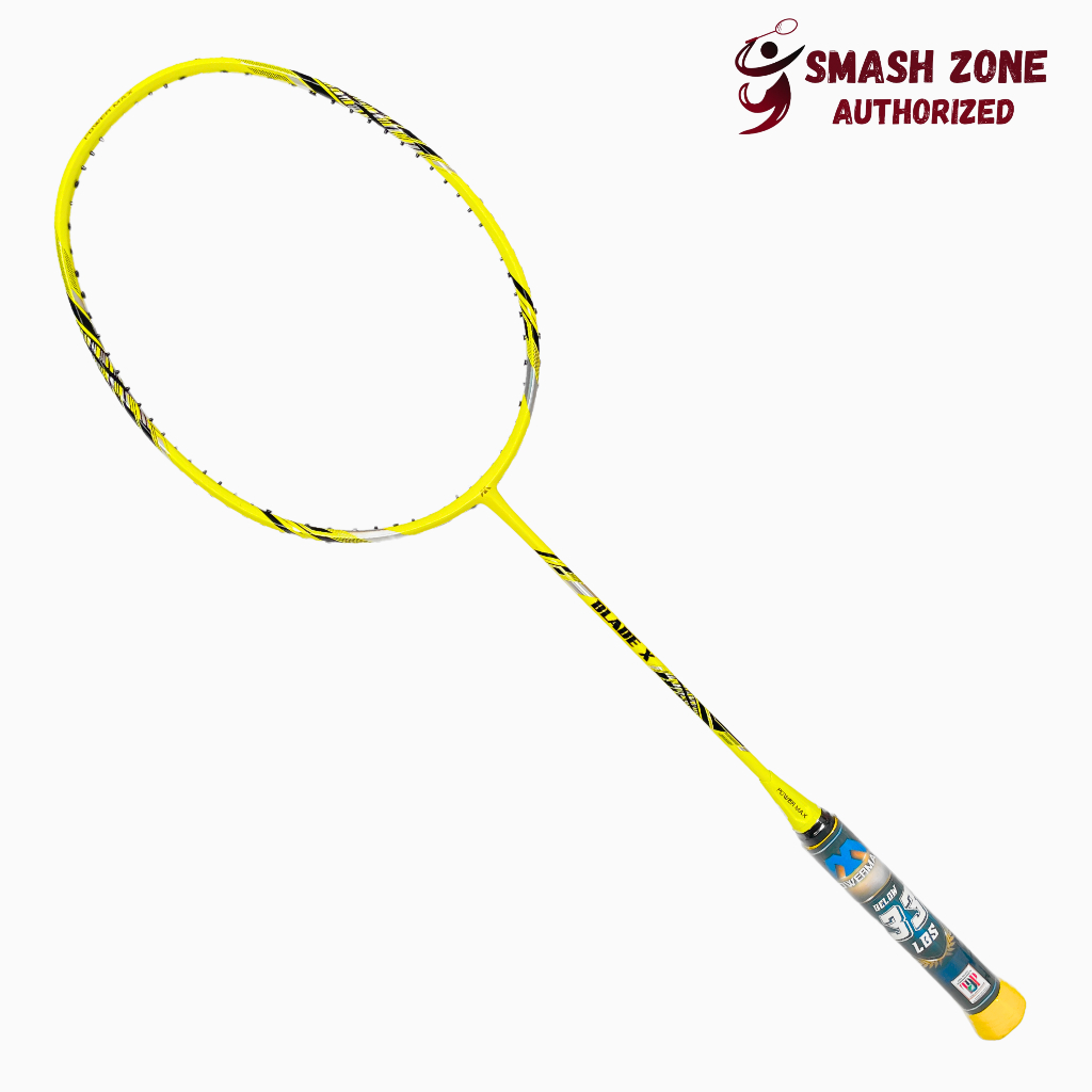 Jual Raket Badminton Power Max Blade X Original 33 LBS 4U Ultra High ...