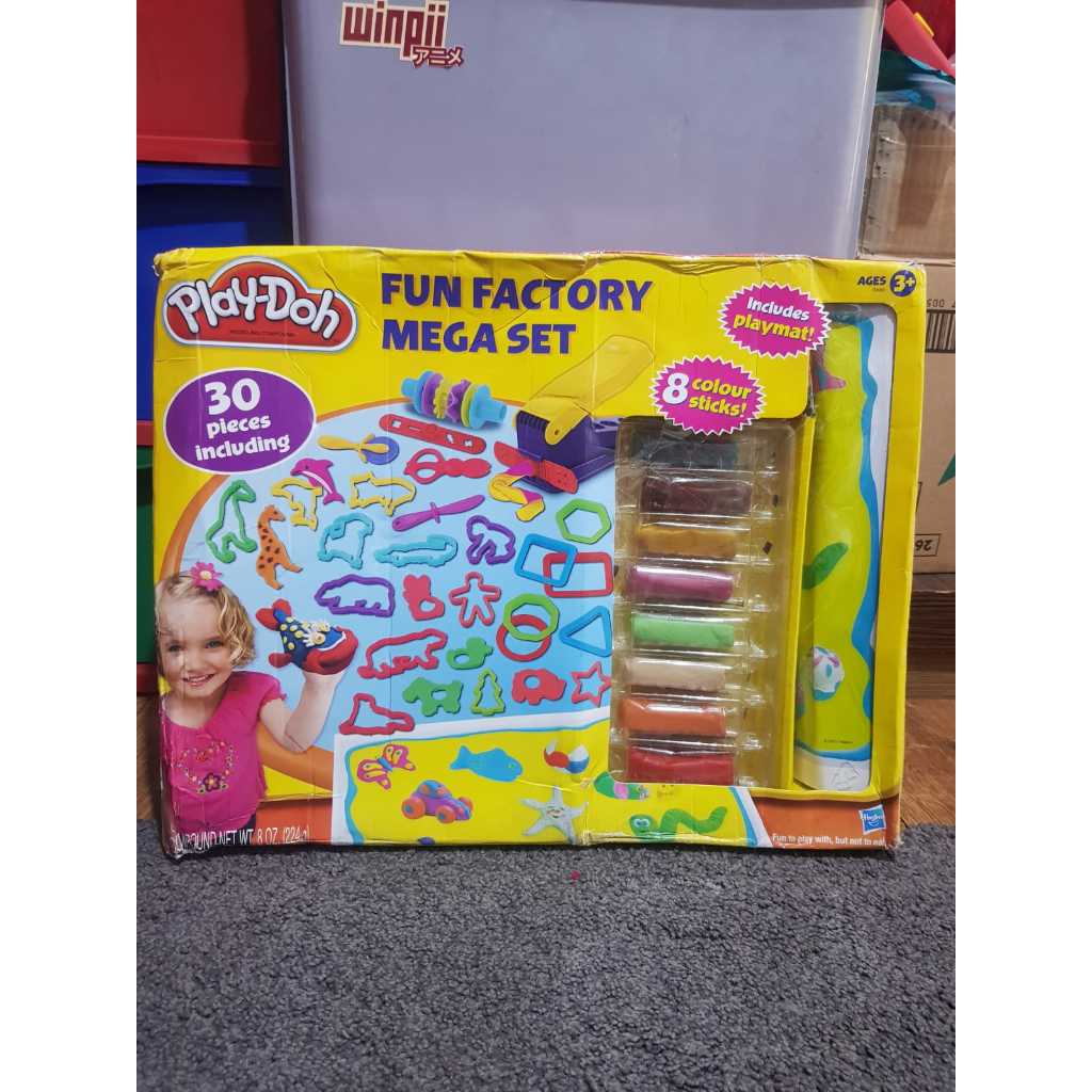 Jual Playdoh Original Fun Factory Mega Set | Shopee Indonesia