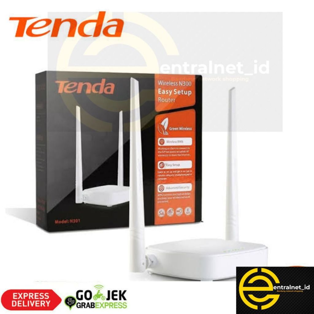 Jual Tenda N301 Router wireless 3 in 1 300mbps - CN | Shopee Indonesia