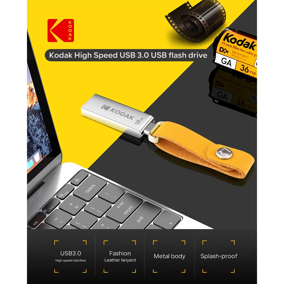 Jual Kodak Flash Drive USB 3.1 K123 32 GB, 64 GB | Shopee Indonesia