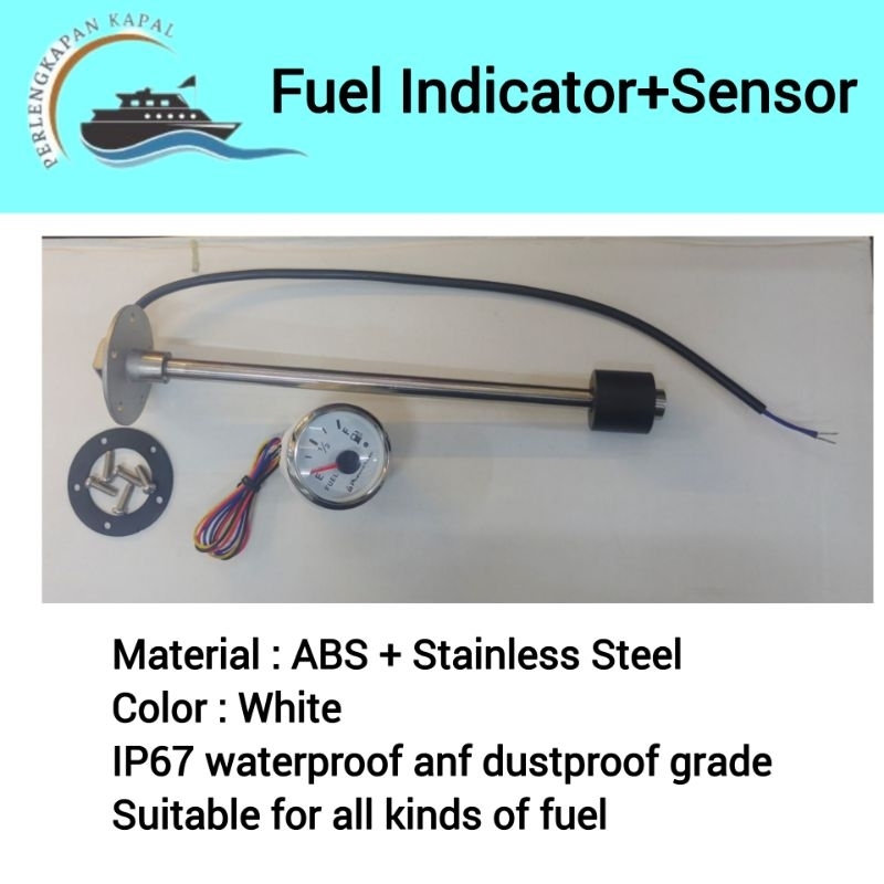 Jual Fuel Indicator dengan sensor 40cm PROMARINE original/ Fuel ...