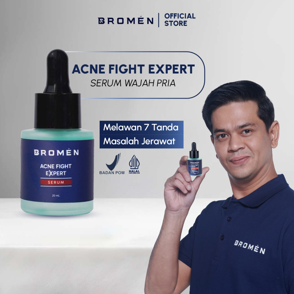 Jual BROMEN ACNE SERUM - Acne Fight Expert Serum Jerawat Untuk ...