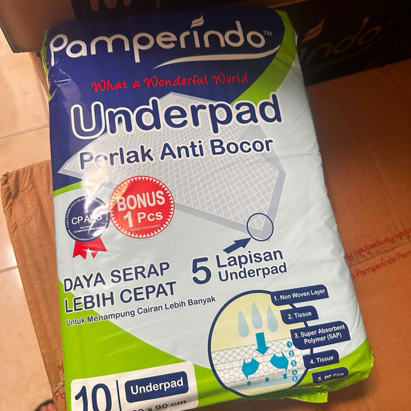 Jual Pamperindo Underpad Anti Bocor | Shopee Indonesia