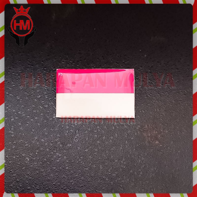 Jual Bros 3x2 Cm - Pin Bendera Merah Putih - Lencana Merah Putih Ukuran ...