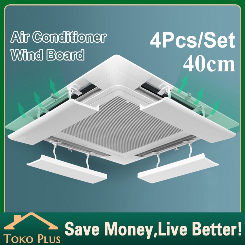 Jual 4Pcs/Set AC Reflektor / Talang AC Cassette / Reflektor AC Central ...