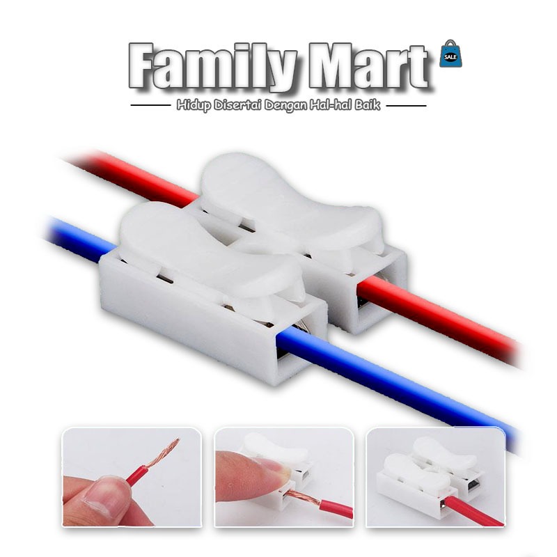 Jual Family Mart Kabel Ch2 / Kabel Terminal Quick Connector Sambungan ...