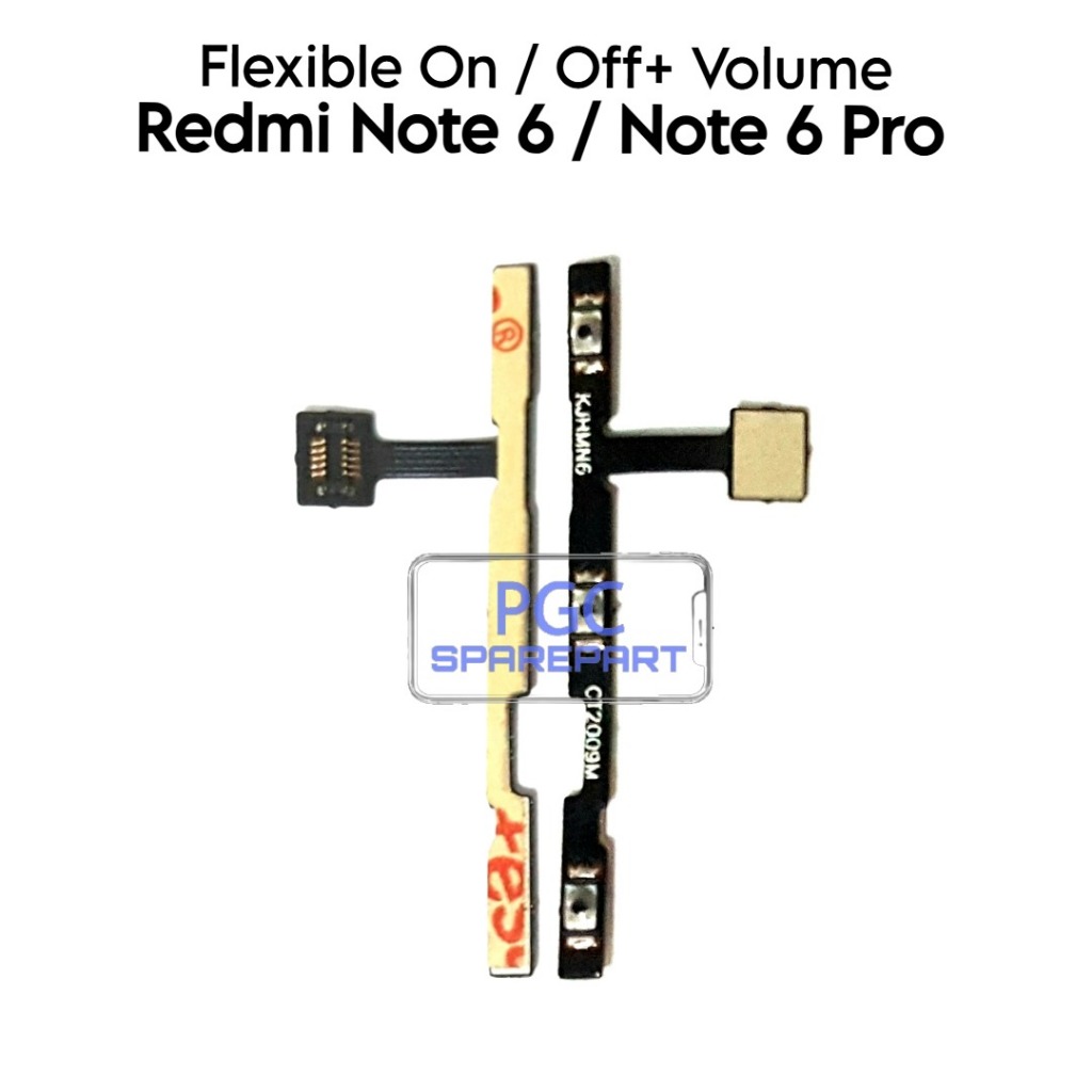 Jual Flexible Power On Off + Volume Xiaomi Redmi Note 6 / Note 6 Pro ...