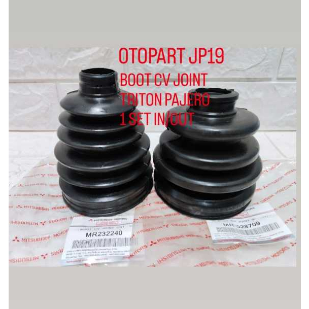 Jual BOOT AS RODA TRITON PAJERO SET LUAR DALAM BOOT CV JOINT TRITON ...