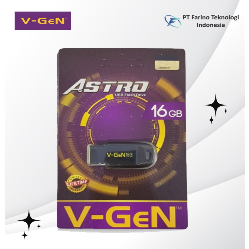 Jual Flashdisk V-GEN 16GB ASTRO Waterproof | Shopee Indonesia