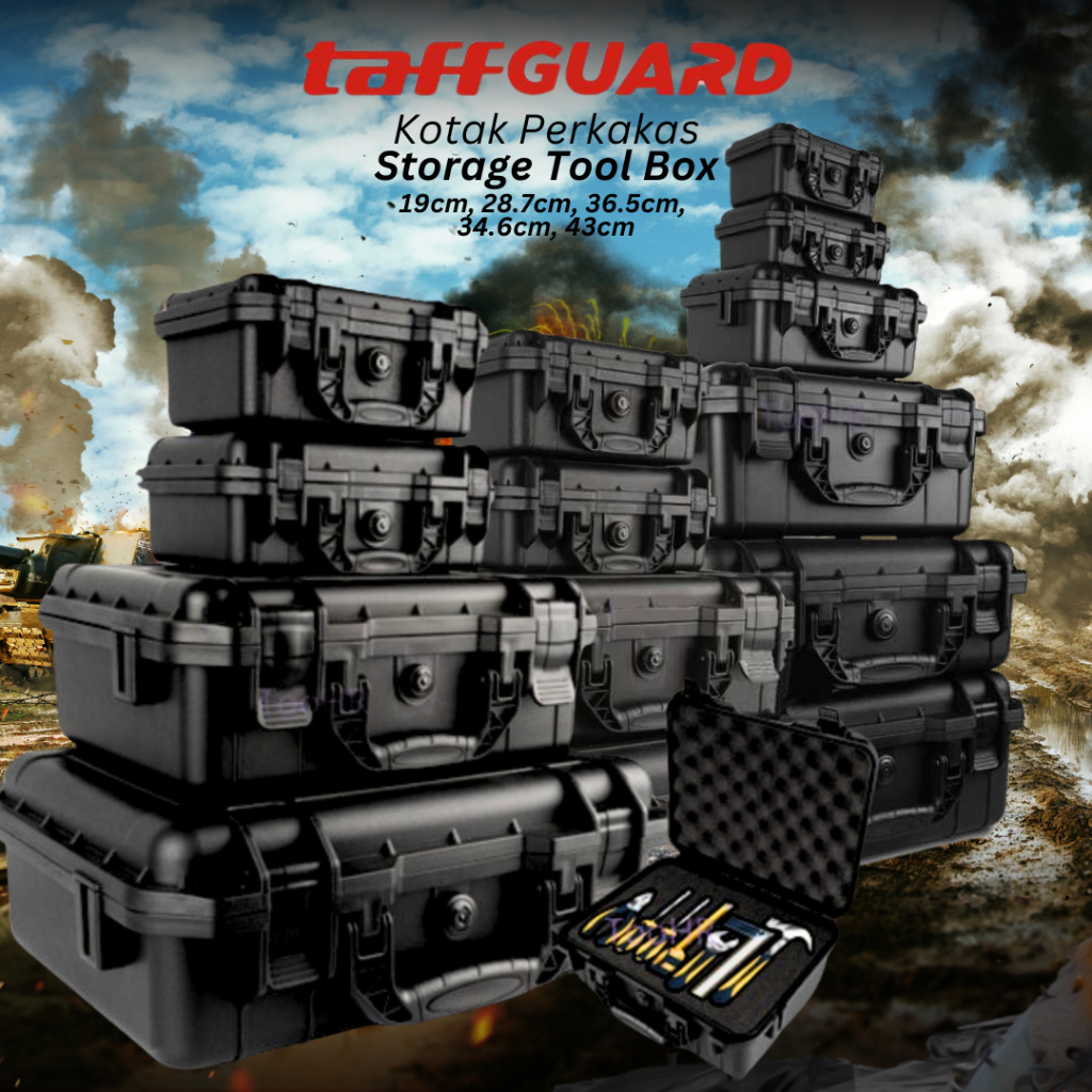 Jual TaffGUARD Kotak Perkakas Multifungsi Storage Tool Box with Sponge ...