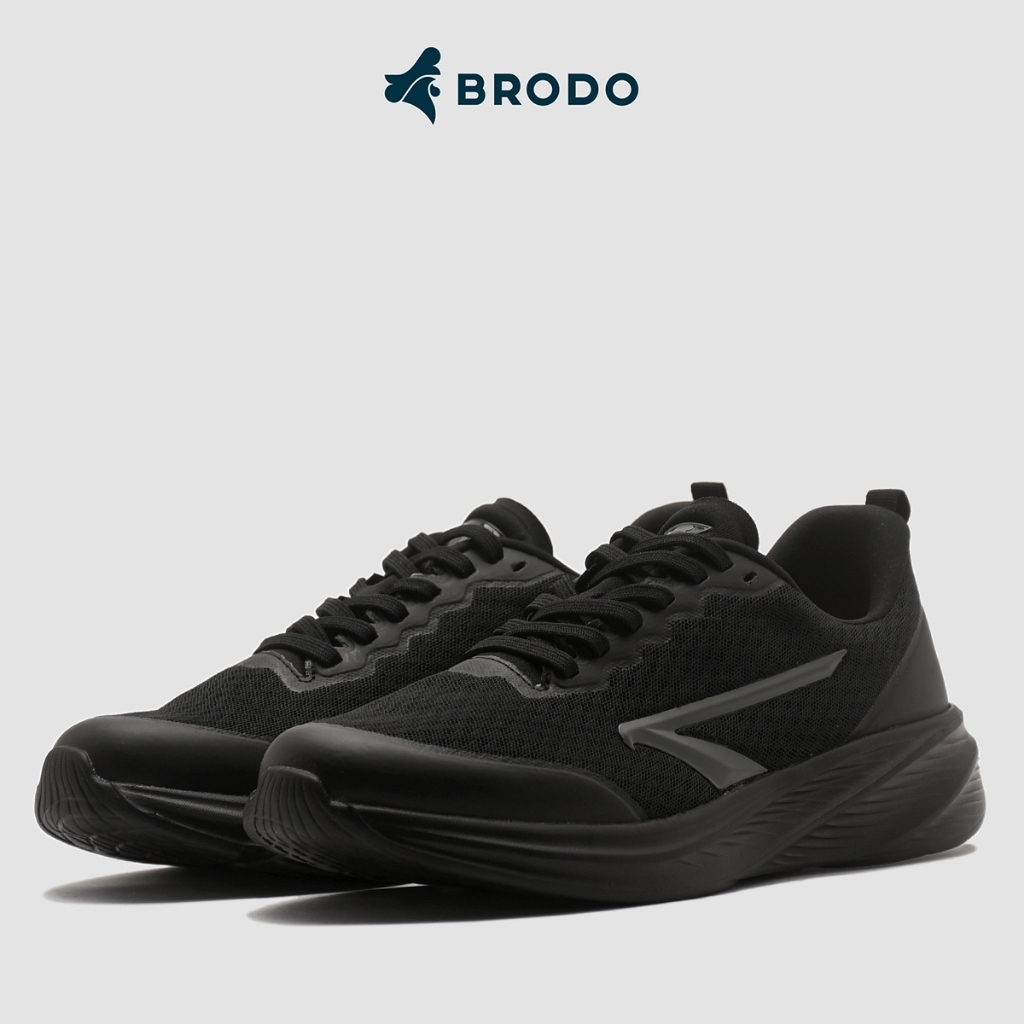 Jual BRODO Tyra Active Full Black Original | Shopee Indonesia