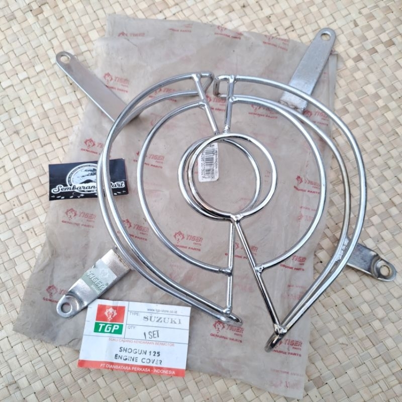 Jual COVER ENGINE GUARD BESI PELINDUNG MESIN SUZUKI SHOGUN 125 NOS ...