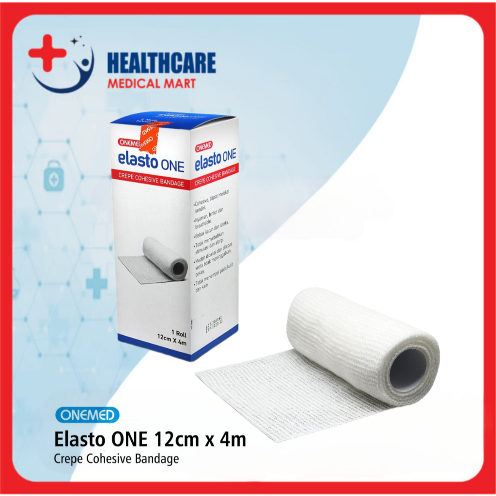 Jual Elasto One Verban Perban Elastis 12cm x 4m Onemed | Shopee Indonesia