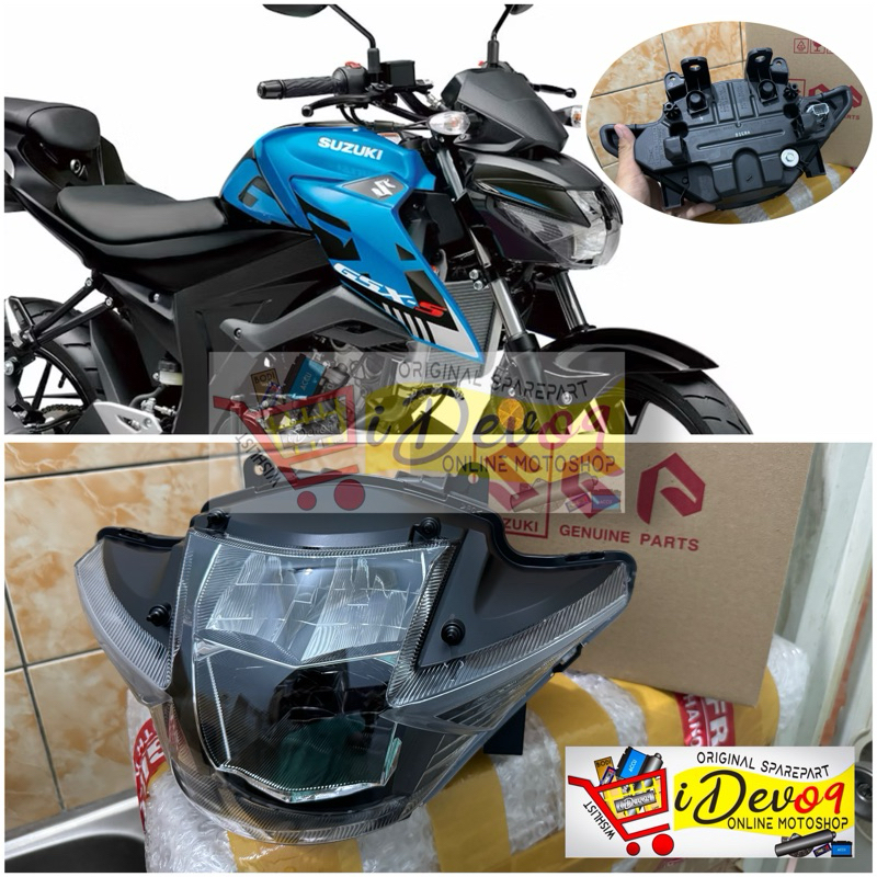 Jual Headlamp Reflektor Lampu Depan Suzuki GSX S 150 Model Cembung ...