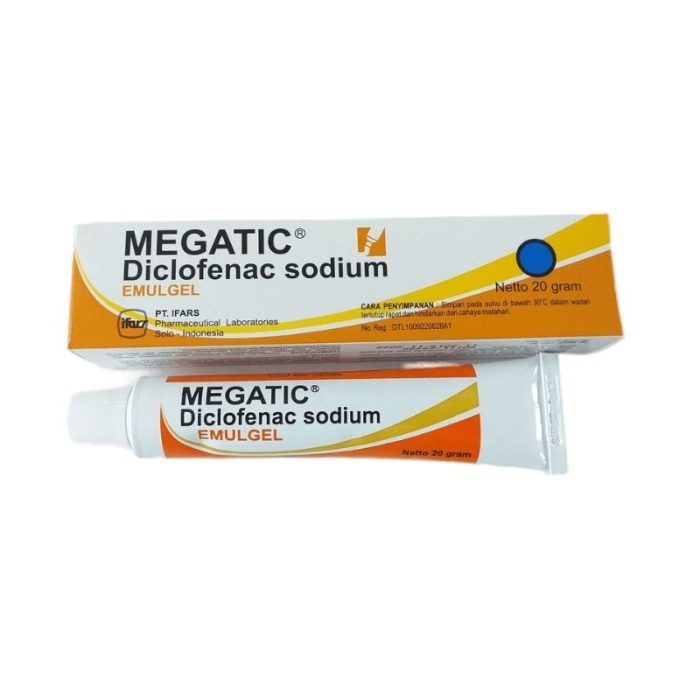 Jual MEGATIC EMULGEL 20 GR (MENGATASI NYERI OTOT DAN SENDI) | Shopee ...