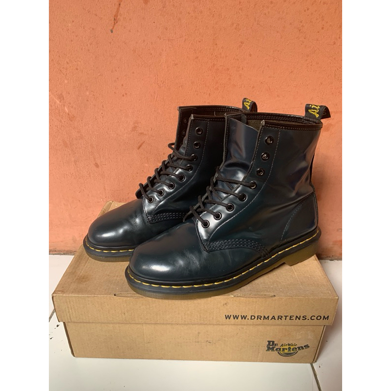 Jual docmart/dr martens 1460 navy smooth (second) | Shopee Indonesia