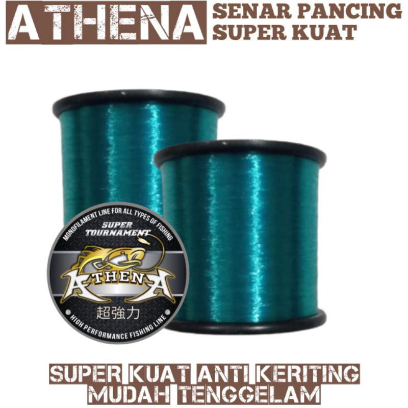 Jual senar pancing super kuat 1800m senar pancing athena senar pancing ...