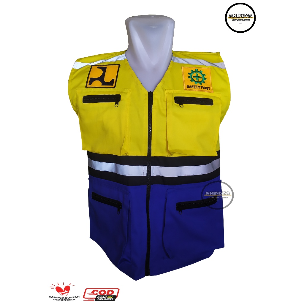 Jual Rompi Safety | rompi PUPR, rompi dinas, rompi lapangan, rompi ...