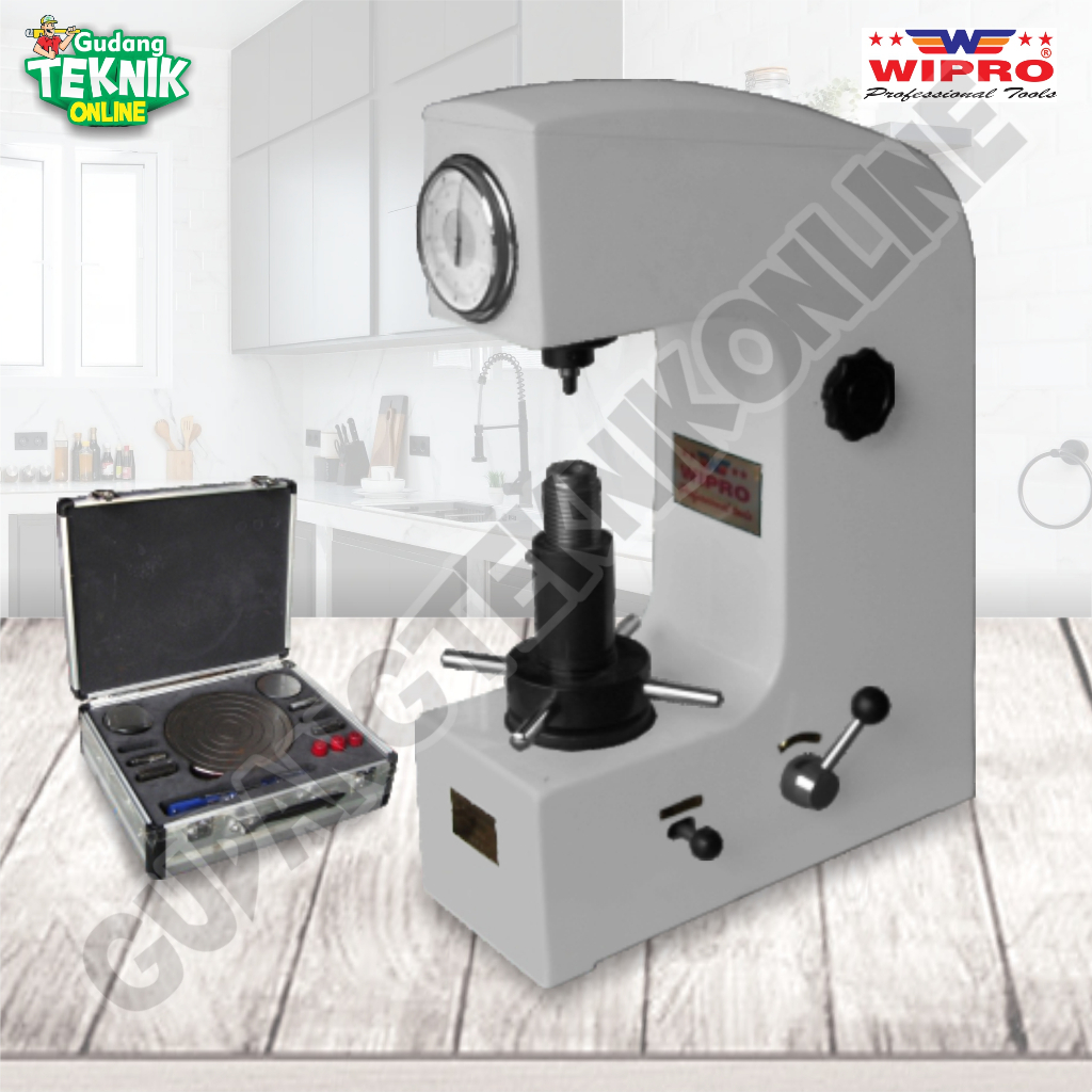 Jual Hardness Tester Rockwell WIPRO HR-150A / Mesin Tes Kekerasan Logam ...