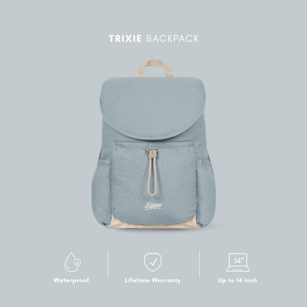 Jual Bigmo Tas Ransel Wanita Water Resistant Water Proof Trixie Sea ...
