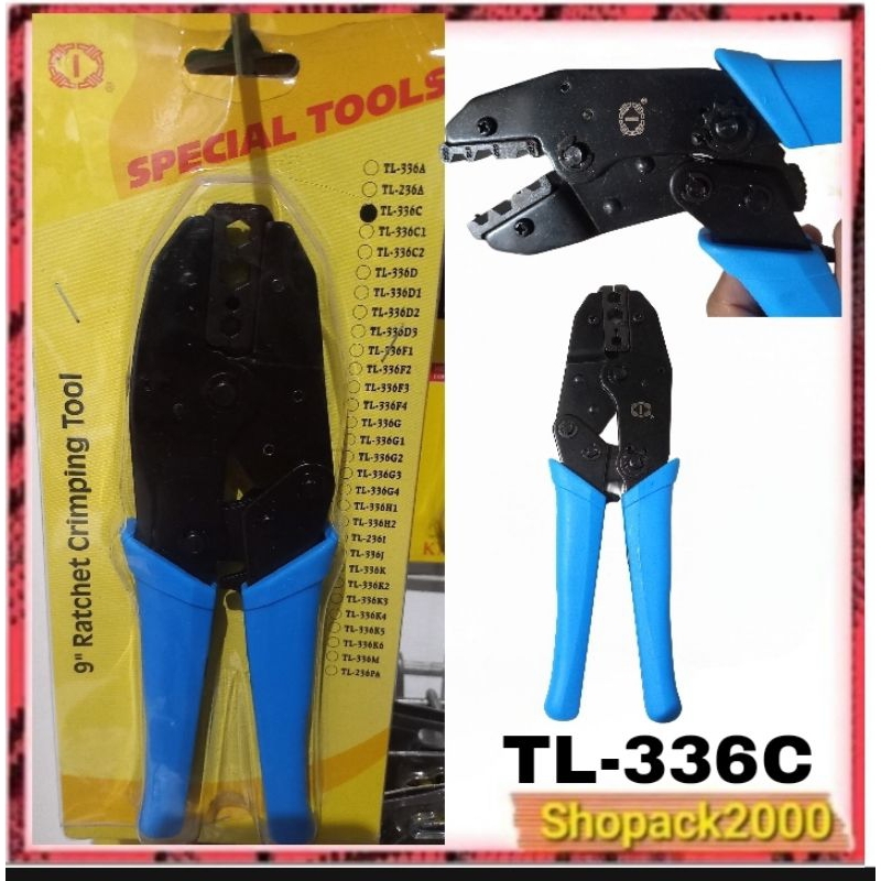 Jual Tang Crimping Coaxial BNC RG6 RG59 RG58 RG62 TL-366C | Shopee ...