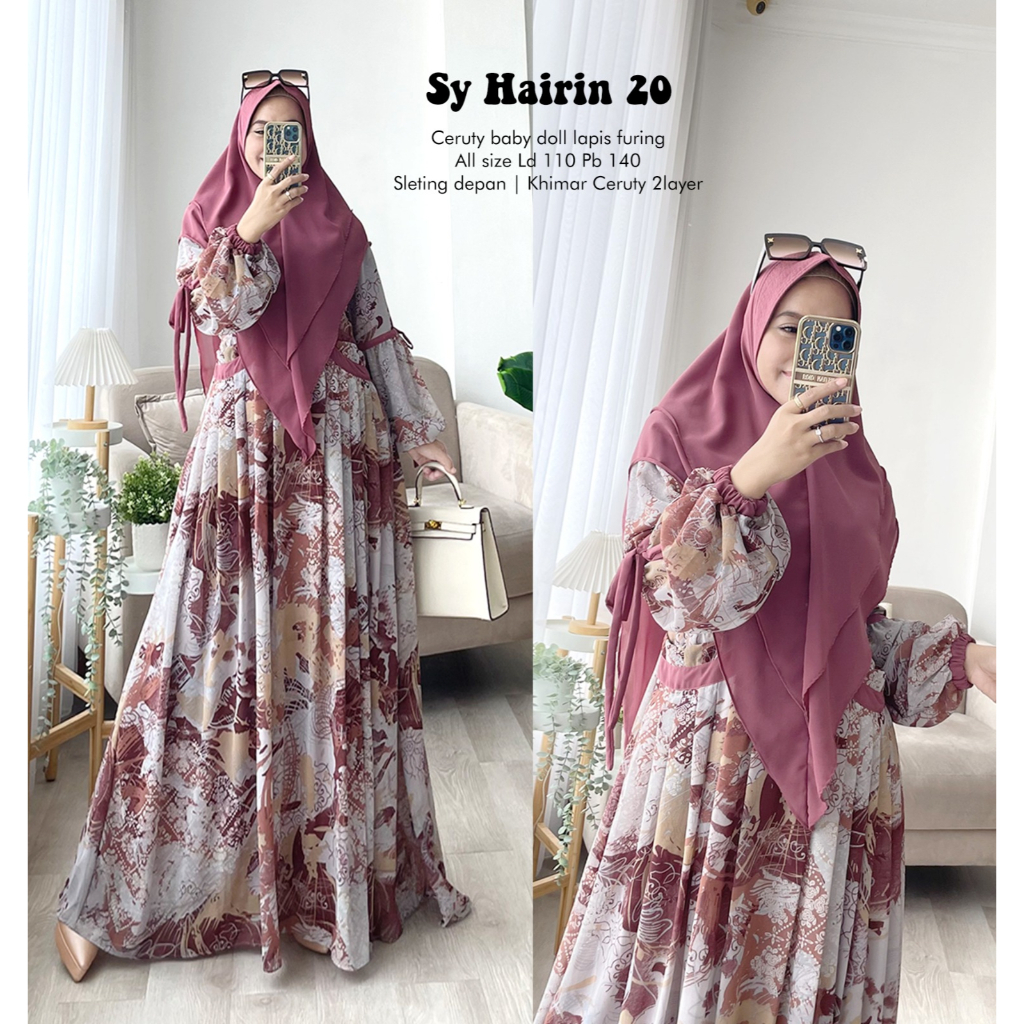 Jual SAVNA LABEL / HAIRIN SYARI / HAIRIN SET SYARI / HARIN 20 / HAIRIN ...