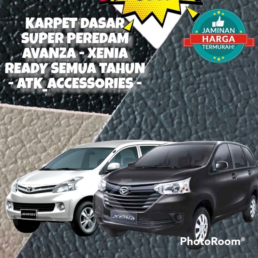 Jual KARPET DASAR MOBIL AVANZA / XENIA - PEREDAM | Shopee Indonesia