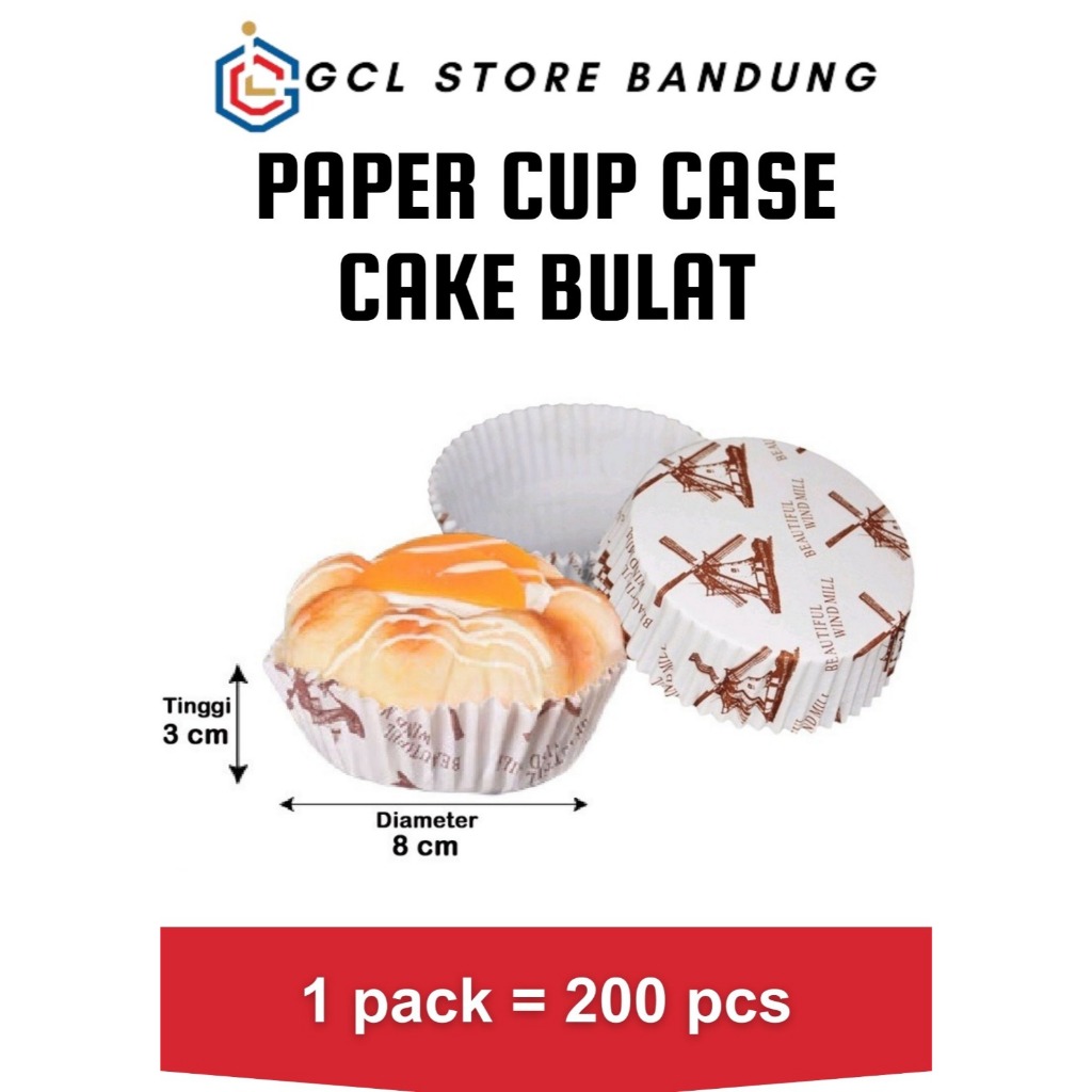 Jual PAPER CUP CASES BULAT | PET CC BULAT | KINCIR I KRAFT I COOKIES I ...