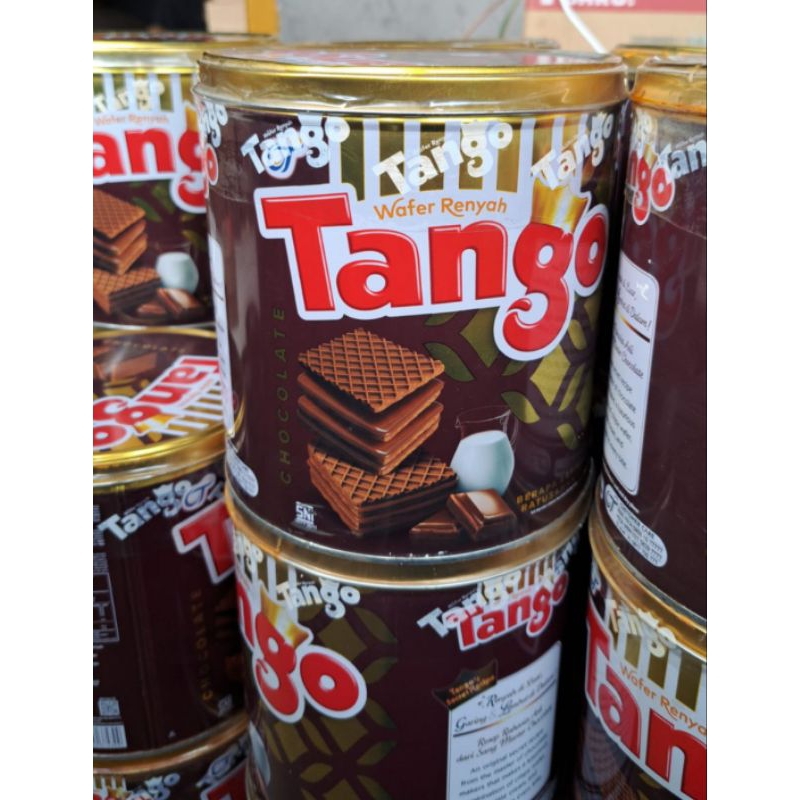 Jual Tango Wafer kemasan Kaleng baru, berat 290 gr | Shopee Indonesia