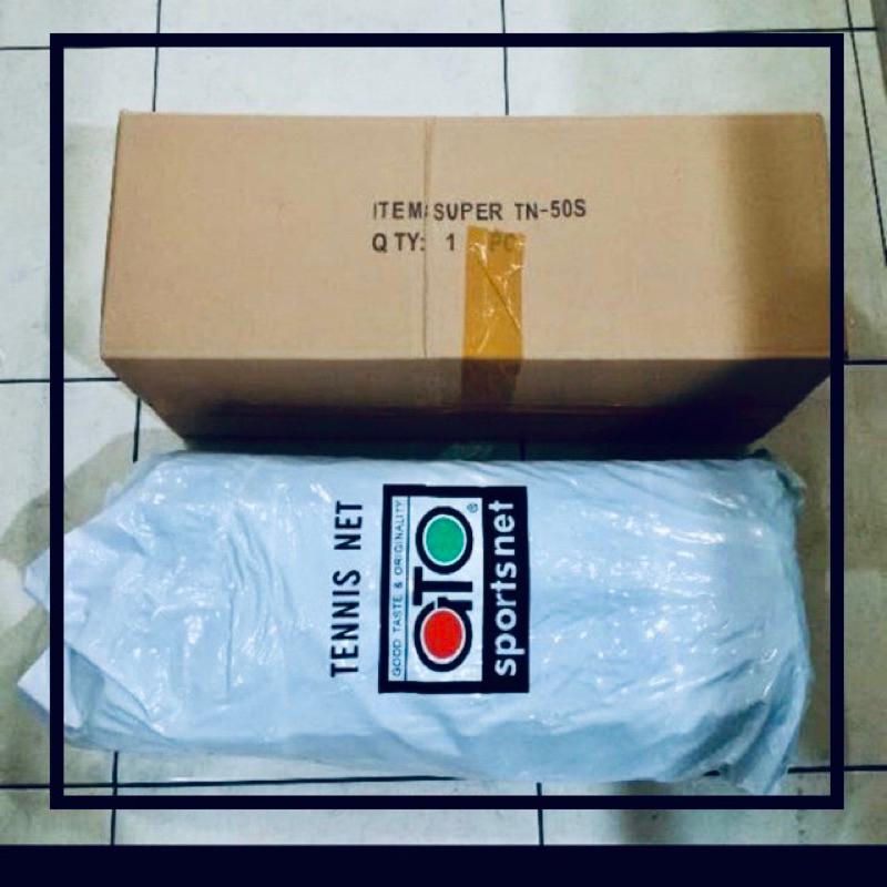 Jual NET TENIS DOUBLE TOP LAPANGAN GTO IMPORT TAIWAN | Shopee Indonesia