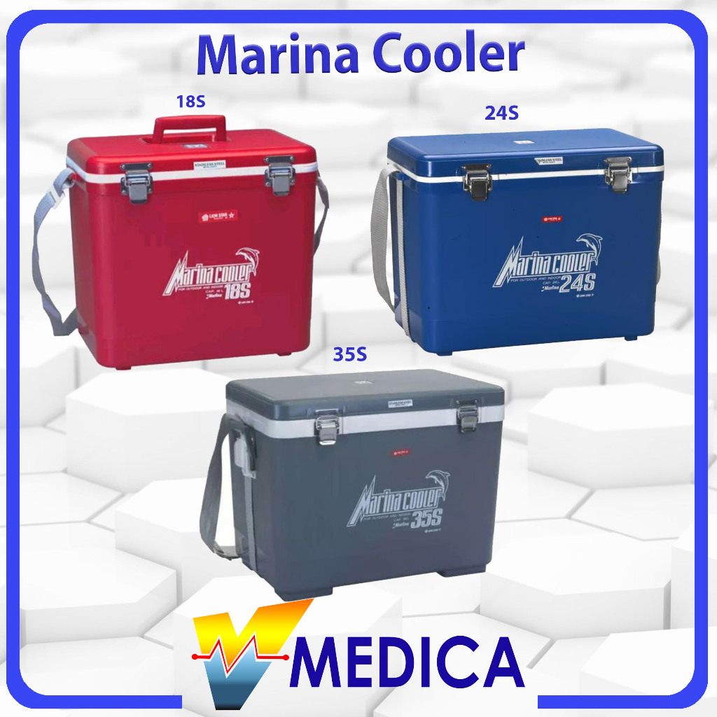 Jual Marina Cooler Box ukuran 18S, 24S, 35S merk Lion Star / Box ...