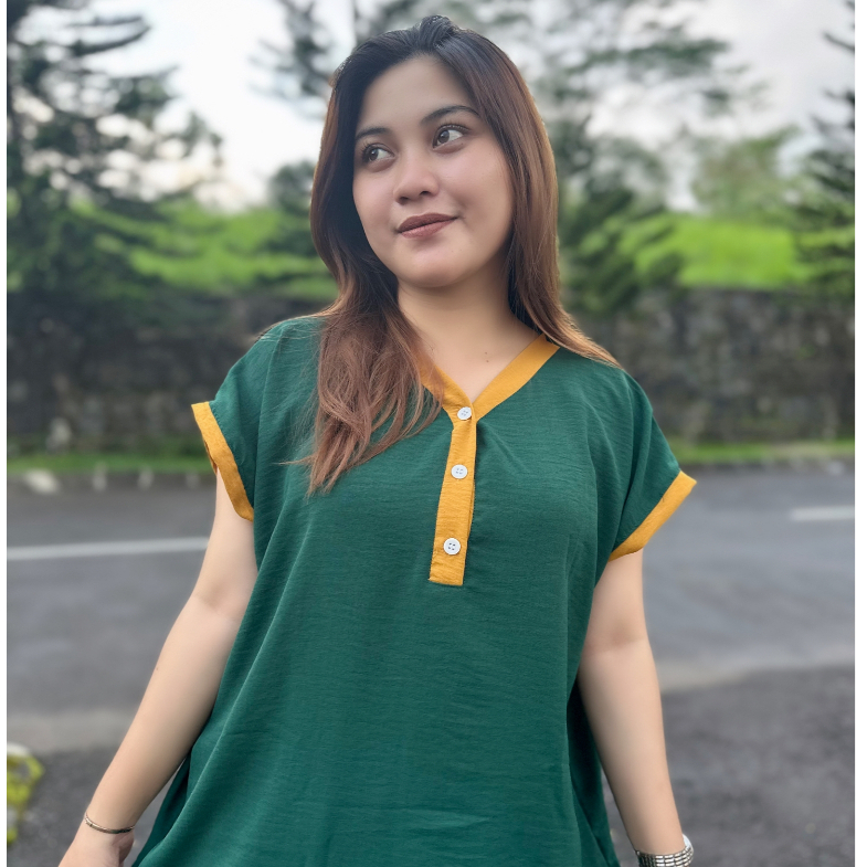 Jual Amelia | Namira Daster Bumil Busui Friendly Ukuran Pendek Selutut ...