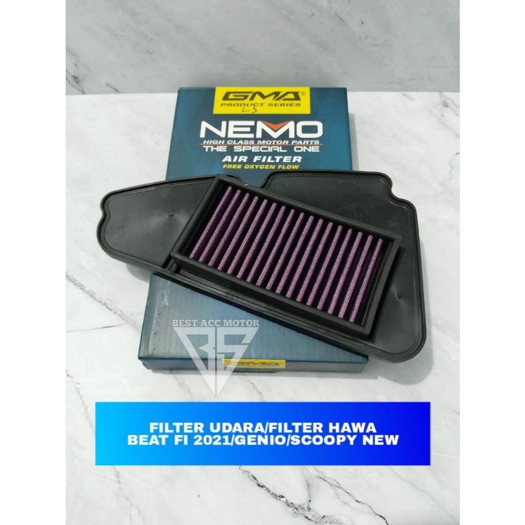 Jual FILTER UDARA BEAT NEW DELUXE SCOOPY GENIO VARIO 125/150 PCX CPU ...