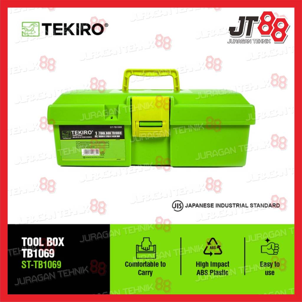 Jual ST-TB1069 TEKIRO TOOL BOX PLASTIK TB 901 (0201) /TOOL BOX PLASTIK | Shopee Indonesia
