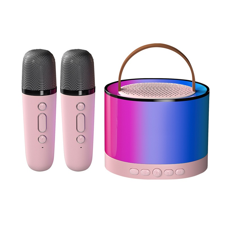 Jual Karaoke Mini Speaker Microphone Karaoke Premium Set Speaker ...